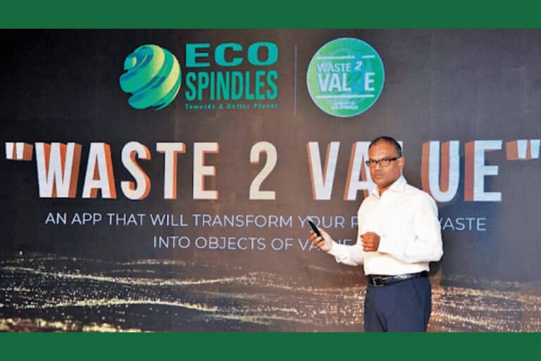 ECO SPINDLES LAUNCHES ‘WASTE 2 VALUE’ APP ON GLOBAL RECYCLINGDAY